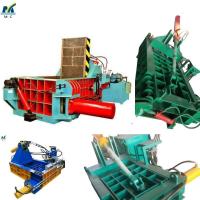 China Advanced Full Automatic Metal Scrap Compactor Machine with 1100*400*500mm Baler Size for sale