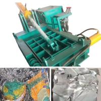 China Hydraulic Scrap Metal Compressing Machine Bale Size 1100x400x500mm 80-400 Ton for sale
