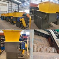 China 3000kg/h Single Shaft Shredder for Scrap Plastic Film Crusher 80rpm for sale