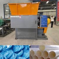 China Single Shaft Shredder 600-1500mm Scrap PP PE Plastic Bottle Recycling Machine 18.5-75kW for sale