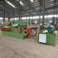 China Hydraulic Alligator Shear 20 Kw Mobile Scrap Steel Plate Round Steel Cutting Machine 800mm Blade for sale