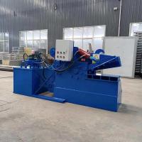 China Hydraulic Alligator Shear 20 Kw Mobile Scrap Steel Plate Round Steel Cutting Machine 800mm Blade for sale