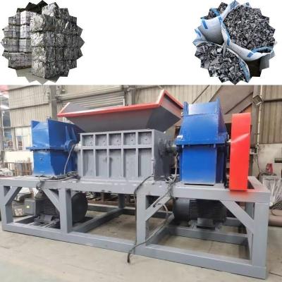 China Double Shaft Aluminum Cast Shredder 2600x2000x1900mm for Scrap Metal Recycling 22-110kW for sale