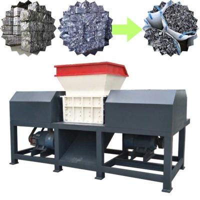 China Double Shaft Aluminium Alloy Wheel Hub Shredder 22-110kW for Waste Aluminium Recycling for sale