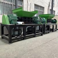 China Industrial Twin Shaft Scrap Metal Shredder 22-110kW Aluminum Shredding Machine 1-20t/h for sale