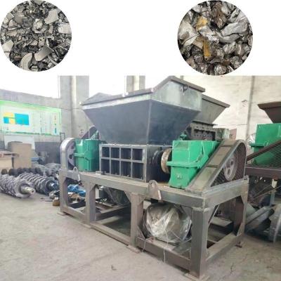 China Double Shaft Scrap Metal Shredder 22kw 800mm for Aluminum Chassis Car Engine Waste Recycling for sale