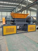 China Double Shaft Shredder for Car Frame Scrap Metal 22-110kW Heavy Duty Industrial Shredding Machine for sale
