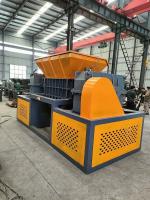 China Double Shaft Shredder for Car Frame Scrap Metal 22-110kW Heavy Duty Industrial Shredding Machine for sale