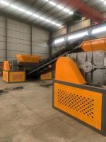 China Double Shaft Shredder for Car Frame Scrap Metal 22-110kW Heavy Duty Industrial Shredding Machine for sale