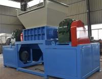 China Dual Shaft Shredder 500-1500 kg/h for Scrap Metal Empty Cases Shredding for sale