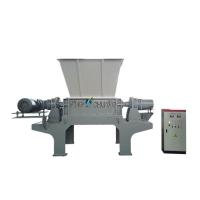 China Initial Payment Double Shaft Mobile Plastic Shredder with SKD-11 Blades Material for sale