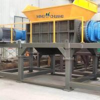 China Large Capacity Motorcycle Shredder 22-110kW Twin Shaft Scrap Metal Recycling Machine for sale