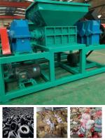 China Single Shaft Plastic Shredder 18.5-55kw for Pallets Bottles Long Lasting Design for sale