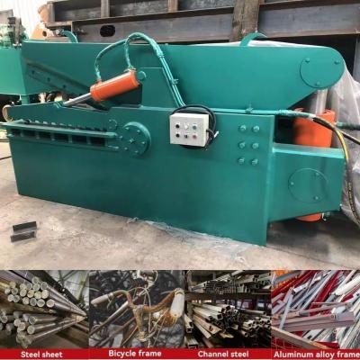 China Hydraulic Alligator Shear 200T 800mm for Scrap Steel Tube Metal Cutting Machine for sale