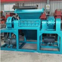 China Industrial Double Shaft Plastic Shredder 5.5-75kw 300-8000kg/h for Bottles Pipes Films for sale