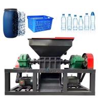 China Rubber Tire Shredder Production Line 50-200mm Output SKD-11 Blades for sale