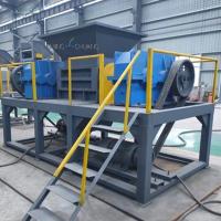China Industrial Packaging Solution Customizable Double Shaft Shredder with Automation for sale