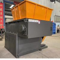 China Single Shaft Shredder 600mm Shredding Width 18.5kW for Plastic Film Bags Pipes for sale