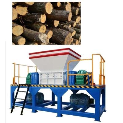 China 1000-1500 kg Capacity Double Shaft Wood Shredder for Heavy Materials Recycling for sale