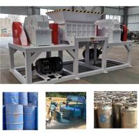 China Double Shaft Metal Shredder 22-110kW for Scrap Car Aluminum Iron Barrel Recycling for sale