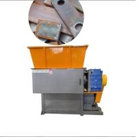 China Single Shaft Shredder 600mm Shredding Width 18.5KW for Scrap Metal Plastic Wood Recycling for sale