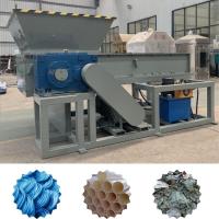 China Single Shaft Shredder 600mm Shredding Width 18.5KW for Scrap Metal Plastic Wood Recycling for sale