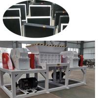 China Two Axis Shredder 22-110kW for Scrap Metal LCD TV Recycling 1-20t/h for sale