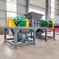 China Two Axis Shredder 22-110kW for Scrap Metal LCD TV Recycling 1-20t/h for sale