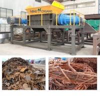 China MCS-1200 Dual Shaft Shredder 37kWx2 15000kg Heavy Duty Metal Shredding Machine for sale