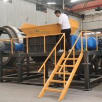 China MCS-1200 Dual Shaft Shredder 37kWx2 15000kg Heavy Duty Metal Shredding Machine for sale