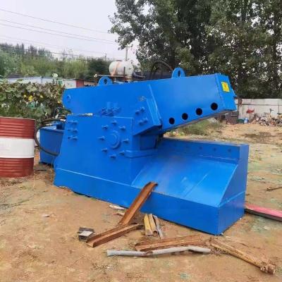 China Hydraulic Alligator Rebar Shear Machine 30Kw 1350mm Knife Edge for Channel Steel Scrap Metal Recycling for sale