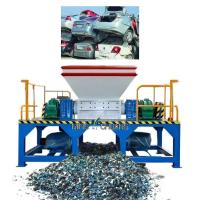 China Used Car Shell Metal Shredder 900000kg Capacity Twin Shaft Scrap Recycling Machine for sale