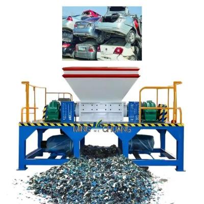China Used Car Shell Metal Shredder 900000kg Capacity Twin Shaft Scrap Recycling Machine for sale