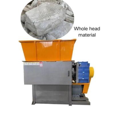 China Fully Automatic Single Shaft Shredder 600mm Shredding Width 18.5kW for Hard Plastics Wood for sale