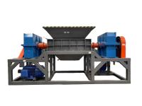 China DC53 Blades Electric Double Shaft Shredder 7.5-220KW for Wood Fruit Tree Crushing for sale