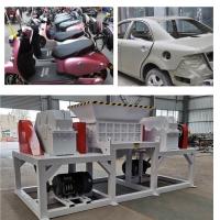 China Customizable 800mm Double Shaft Shredder 15-60kW for Metal Plastic Wood Tire for sale