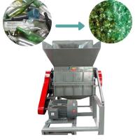 China Industrial Plastic Crusher 2000kg 6 Rotating Blades Heavy Duty Bottle Shredder for sale