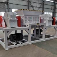 China CE Certified Fully Automatic Double Shaft Shredder for Scrap Aluminum Metal 22-110kW for sale