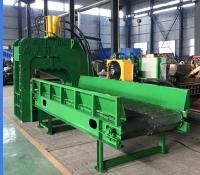 China Hydraulic Metal Scrap Steel Bar Recycling Tiger Head Shearing Machine 1200mm Blade for sale
