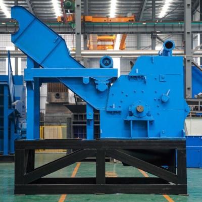 China Industrial Metal Shredder Machine 1000mm Rotor for Scrap Metal Recycling 1.5-3 t/h for sale