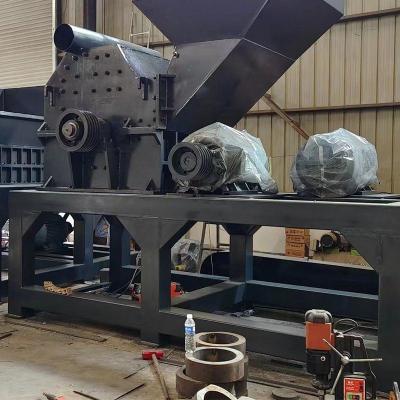 China PLC Control Scrap Metal Hammer Mill Crusher 1.5-25 Tons Hour for Recycling for sale