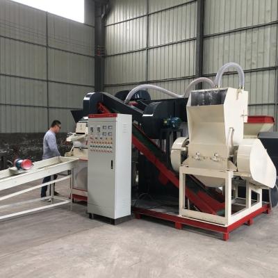 China DIN Standard Electric Wire Recycle Granulator Stripper Copper Cable Recycling Machine for sale