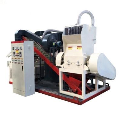 China Copper Wire Granulator Recycling Machine 400kg/h Dry Separation Crusher with PLC Control for sale