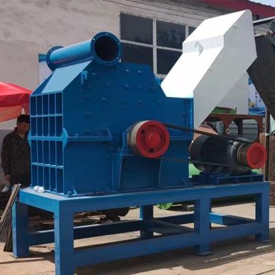 China Steel Aluminum Scrap Shredder Car Body Crusher Metal Recycling 75-110 kW 1.5-3 tph for sale