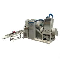 China Copper Cable Wire Crushing Granulator Recycling Equipment with 1-20mm Feed Diameter for sale