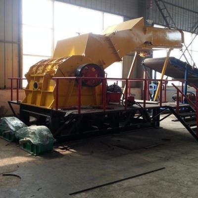 China 28-45 Tons Weight Multi Functional Hammer Mill Crusher for Recycling Aluminum Cans for sale