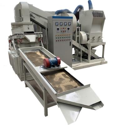 China Copper Wire Granulator Machine 99% Separation Rate 100-1000kg/h Cable Recycling Plant for sale