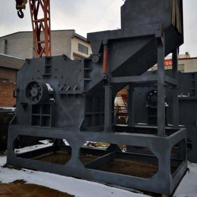 China MCJ-1000 Automatic Hammer Mill Metal Can Shredder Crusher 1.5-3 TPH for sale