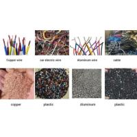China Scrap Cable Wire Recycling Machine 99% Copper Recovery Rate 100-1000kg/h Output for sale
