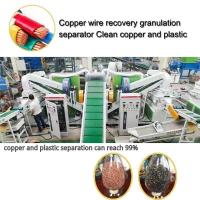 China Copper Wire Recycling Machine MCT-1000 800-1000kg/h Automatic Cable Separation for sale